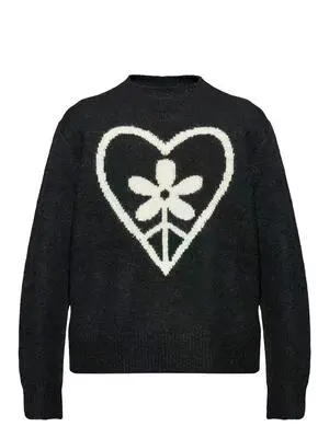 ALLSAINTS Finden Patterned Sweater - Black
