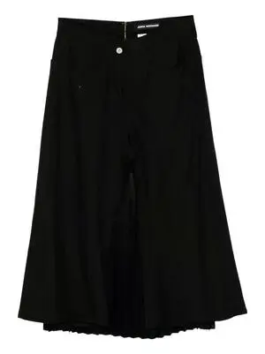 Junya Watanabe Panelled Skirt - Black