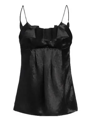 JIL SANDER Acetate Top - Black