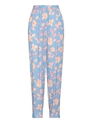 FORTE_FORTE Floral Print Straight Leg Pants Azure