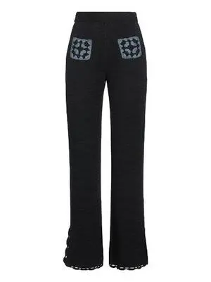 Zadig&Voltaire Bootcut Cotton Pants - Black
