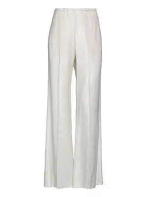 FORTE_FORTE Wide Leg Corduroy Pants - White