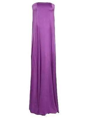 FORTE_FORTE Maxi Flared Dress - Purple