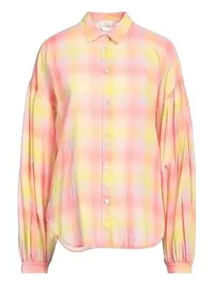 FORTE_FORTE Cotton Tartan Shirt - Yellow