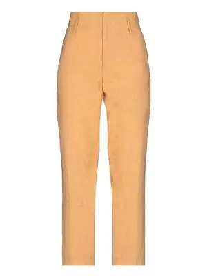 FORTE_FORTE Straight-leg High-waisted Pants - Orange