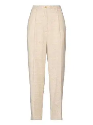 FORTE_FORTE Tapered Leg Pants - Beige