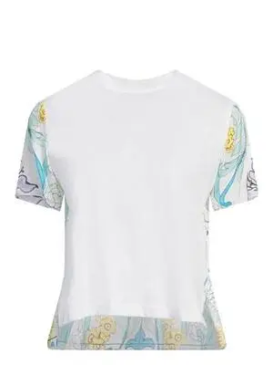 Maje Printed T-shirt - White