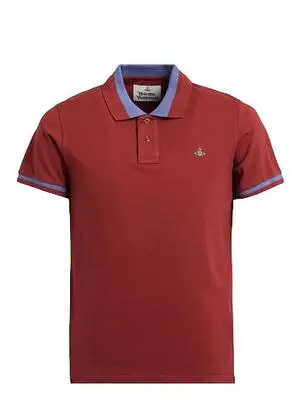 VIVIENNE WESTWOOD Polo Shirt Rust Size Cotton - Red