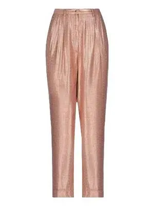 FORTE_FORTE Tapered Viscose Blend Pants - Pink
