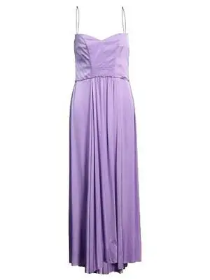 FORTE_FORTE Maxi Flared Dress - Purple