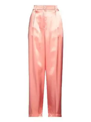 FORTE_FORTE Tapered Viscose Pants - Salmon Pink