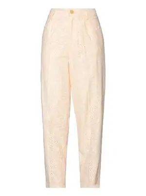 FORTE_FORTE Tapered Cotton-blend Pants - Pink