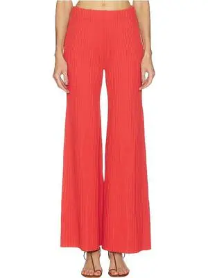 Alexis Boda Knit Pant - Terracotta
