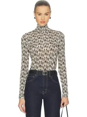 Ulla Johnson Aurelia Turtleneck Top - Silhouette