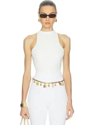 Cult Gaia Cassius Knit Bodysuit - Off White