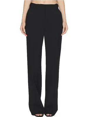 HAELO Flex Waist Tailored Trouser - Black