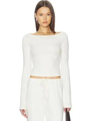 WELLBEING + BEINGWELL Sawyer Top - Blanc White