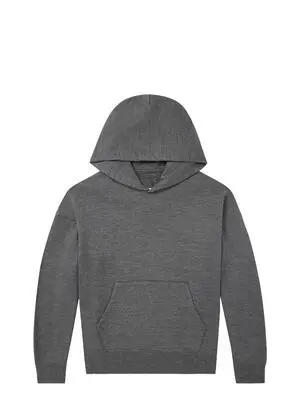 Visvim Jumbo Wool Hoodie - Gray