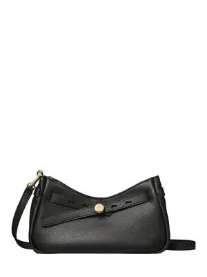Tory Burch Leather Crossbody Bag - Black