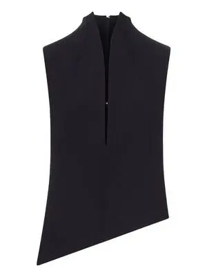Khaite Von Asymmetric Top - Black