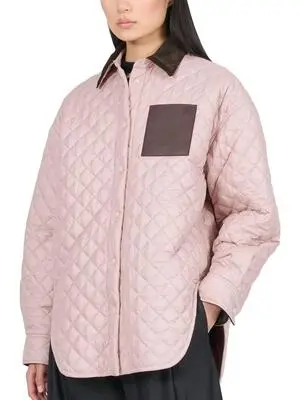 Loewe Quilted Overshirt - Pink