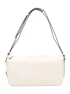Gucci Half Horsebit Medium Shoulder Bag - White