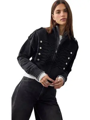 Free People We The Free Cardigan - Black