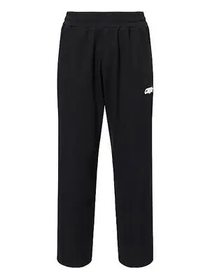 COLE BUXTON Star Racing Straight-leg Woven Jogging Bottoms - Black