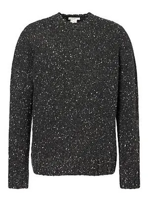 THE ROW Speckled Cashmere Jumper - Charcoal Melange