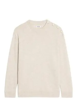 Zadig&Voltaire Merino-wool And Cashmere Jumper - Cream