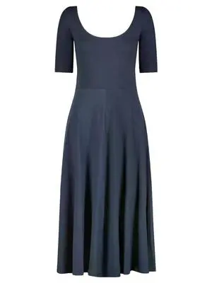 MARCELLA Innogen Scoop-neck Midi Dress - Blue