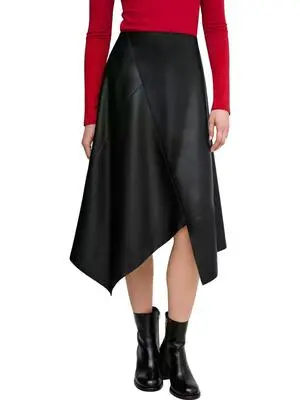 MARCELLA Coralie Asymmetric Skirt - Black