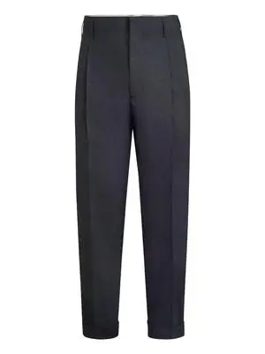 Brunello Cucinelli Double-Pleat Trousers Orange