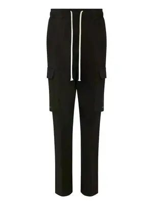 STATE OF ORDER Drawstring Cargo Trousers - Black