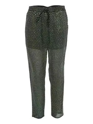 Valentino Garavani Drawstring-waist Trousers - Black
