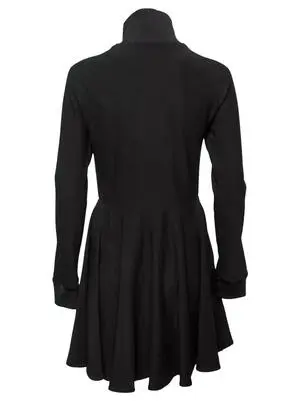 Valentino Garavani Flower-embellished Mini Dress - Black