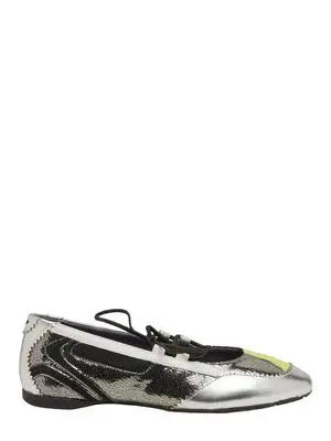 DIESEL® D-mile Ballet Flats - Silver