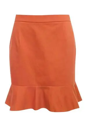Missoni Mini Skirt With Ruffled Hem - Orange