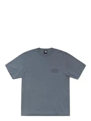StÜssy International Design Pigment Dyed Tee Shirt - Navy Blue