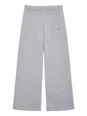 ANINE BING Kacey Logo-detail Track Pants - Grey