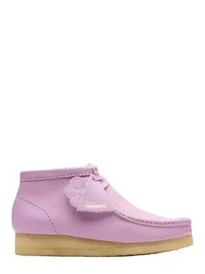 Clarks Wallabee Leather Boots - Pink
