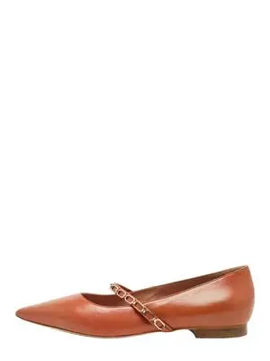 MALONE SOULIERS Virna Flat Pumps - Brown