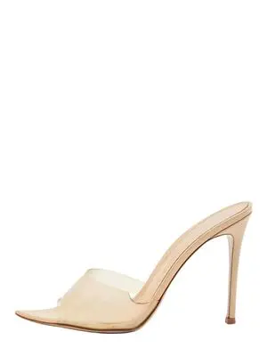 GIANVITO ROSSI Elle Patent Leather And PVC Sandals