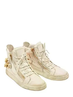 GIUSEPPE ZANOTTI High Top Sneakers - Neutrals