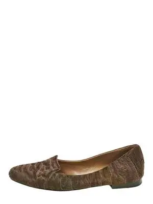 Hermès Fur Loafers - Brown