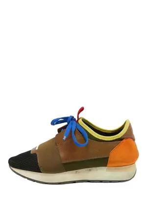 Balenciaga Race Runner Sneakers - Brown