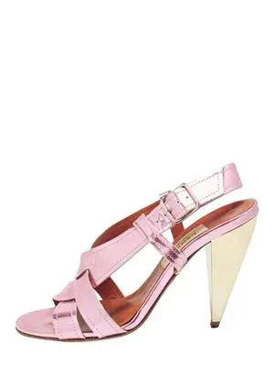 LANVIN Leather Sandals - Pink