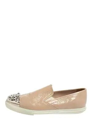 Miu Miu Slip-on Sneakers - Neutrals