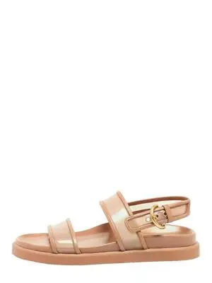 GIANVITO ROSSI Multi-strap Flat Sandals - Neutrals