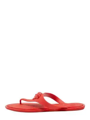 Versace Medusa Emblem Sandals - Red